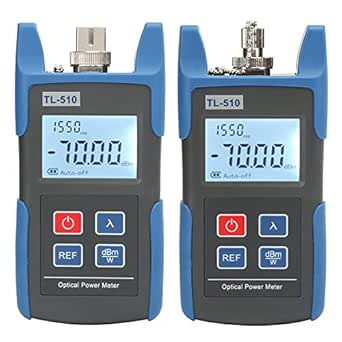 Optical Tester, Fiber Optic Cable Tester TL510 High Accuracy Optical ...
