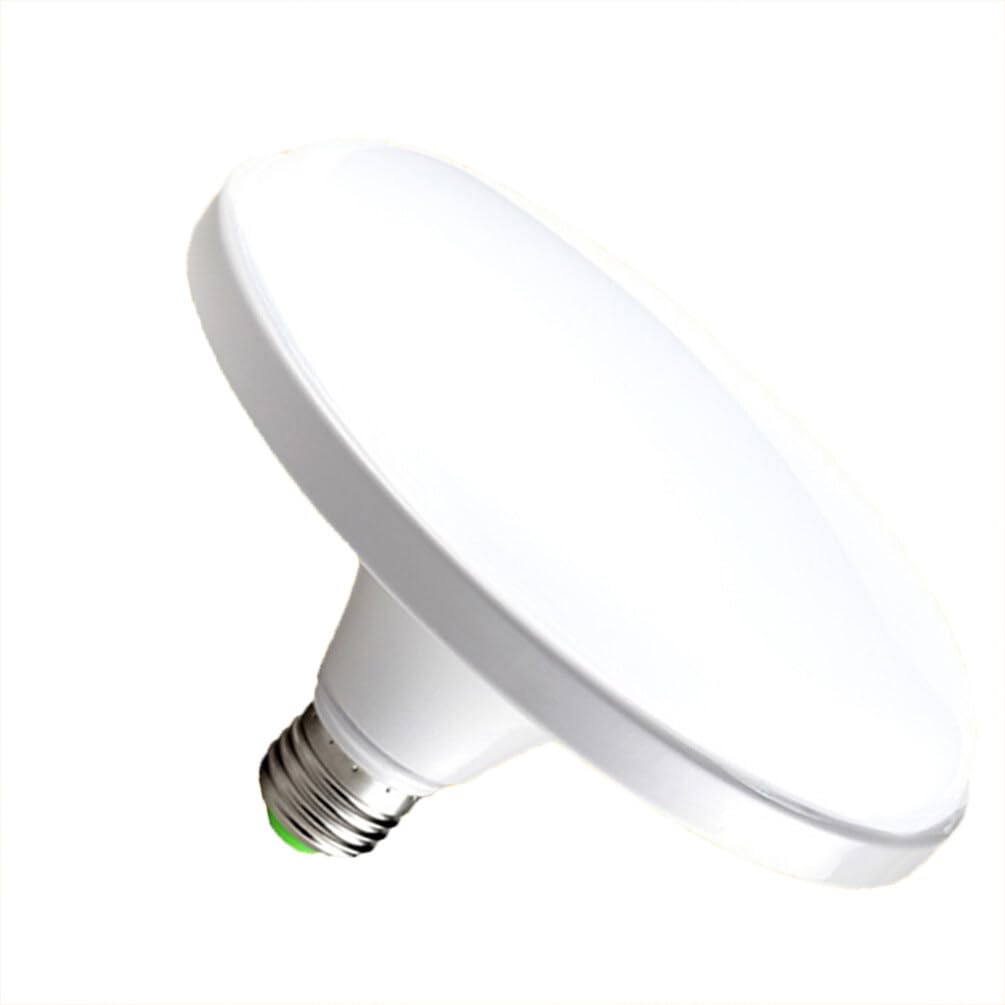 DOITOOL LED Light Bulb 12W E27, Flat Light Bulb UFO LED Lamp ...