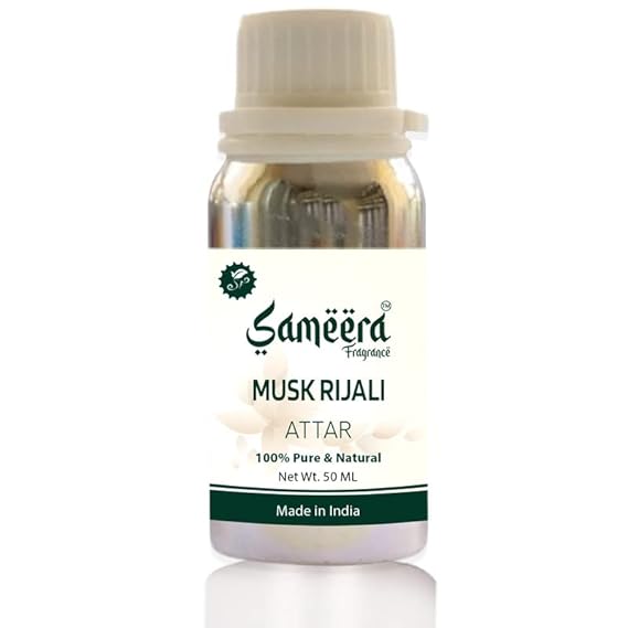 Sameera Musk Rijali Attar 50ml Alcohol-Free Perfume Fragrance scent for ...