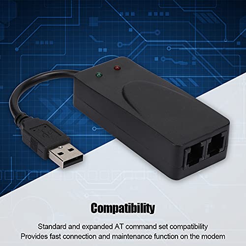 Snapklik.com : Fax Modem Dual Port USB20 56K External Modem Driver Plug ...