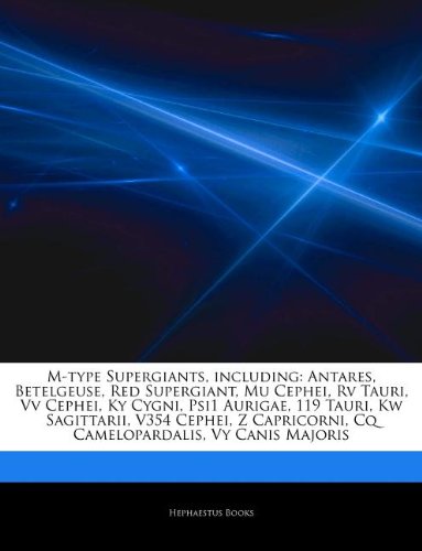Amazon | Articles on M-Type Supergiants, Including: Antares, Betelgeuse ...