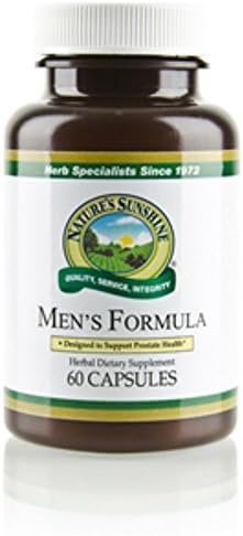 Amazon.com: Nature's Sunshine Men's Formula with Lycopene 60 Capsules ...