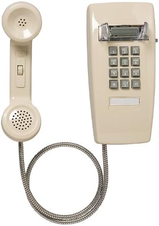 Amazon.com: Allen Tel GB2554V44AC Single-Line Corded Miniwall Telephone ...