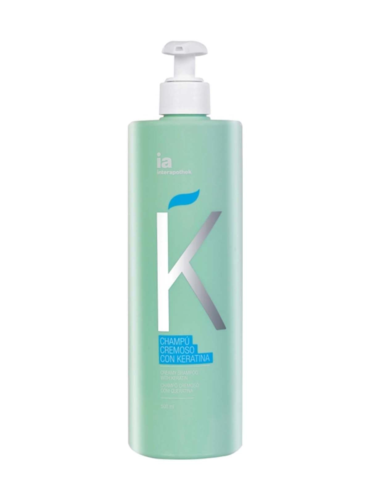 INTERAPOTHEK Cream Shampoo with Keratin 500ml : Amazon.co.uk: Beauty