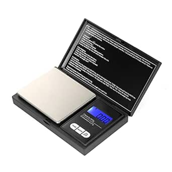 Portable Digital Scale 500g/0.01g High Precision Gold Scale Jewelry Scale with 7 Units Mini ...