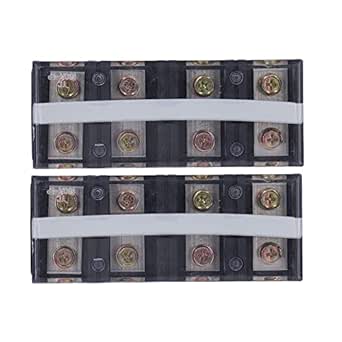 Terminal Block, PC Red Copper Dust Cover 100A 600V High Temperature ...