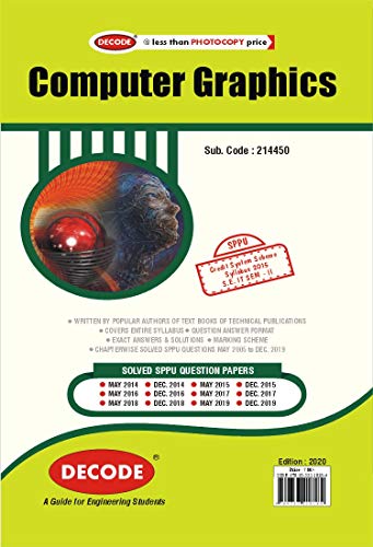 Computer Graphics for SPPU 15 Course (SE - II - IT - 214450) - 2020 ...