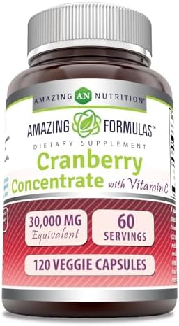 Amazon.com: Amazing Formulas Cranberry Concentrate 30,000 mg with ...