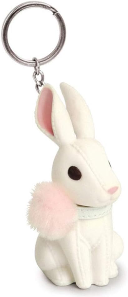 Cute Keychains for Women Rabbit Bunny Key Ring for Purse Handbag Car ...