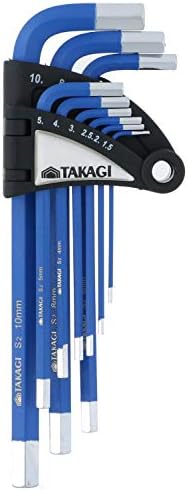 Amazon | 高儀(Takagi) なめた六角ネジもはずせる六角棒レンチセット 9本組 | 六角棒レンチ