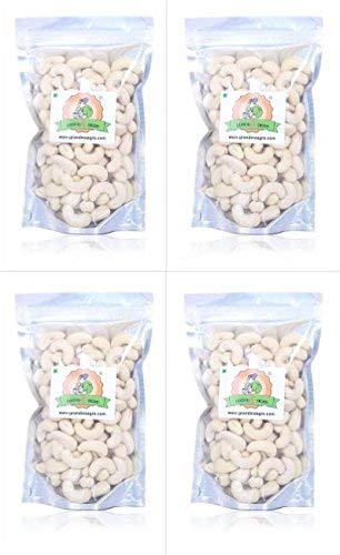 Amazon.com: Cashew Nuts (Kaju) 1 Kg (250g+ 250g+ 250g+ 250g) (Pack of 4 ...