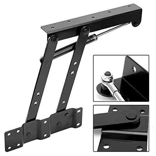 Snapklik.com : ZEONHEI 2 Pair 50kg/100lbs Folding Lift Up Top Table ...