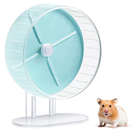 Roue silencieuse pour hamster de 25,4 cm, roues d'exercice en plastique ...