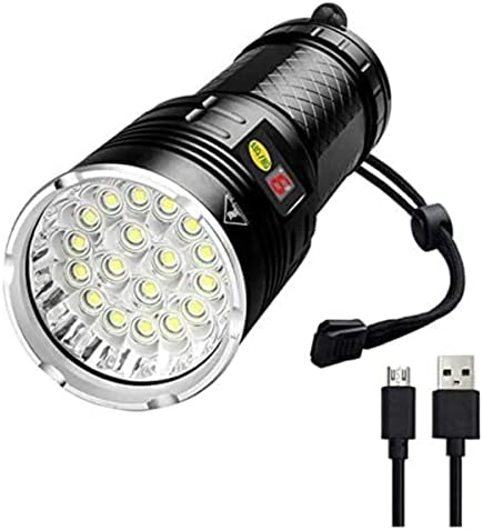 WindFire Hand Torch Super Bright LED Rechargeable Torch, 900000 Lumens ...