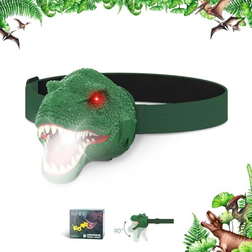 Amazon.com: COSOOS LED Rechargeable Headlamp for Kids Flashlight ...