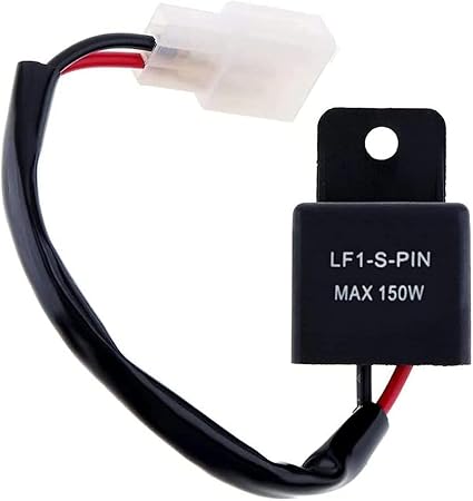 Amazon.com: MotoParAcc 2 Pins LED Flasher Relays Fix Compatible with ...