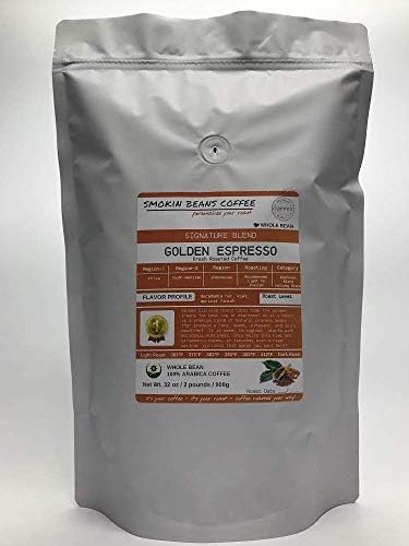Amazon.com : Smokin Beans 2-Pound Golden Espresso Coffee, Our Signature ...