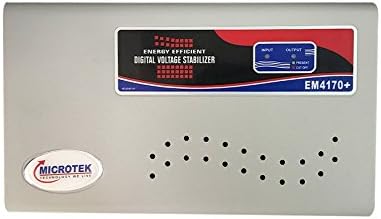 Microtek EM 4170+ Automatic Air Conditioners (A.C.) Voltage Stabilizer ...