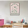 Retro Poster Wall Art Print, Retro Aesthetic Room Decor, Positive Quote ...