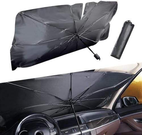 Amazon.com: gunhunt 1 Pack Car Windshield Sun Shade Umbrell, 31In x ...
