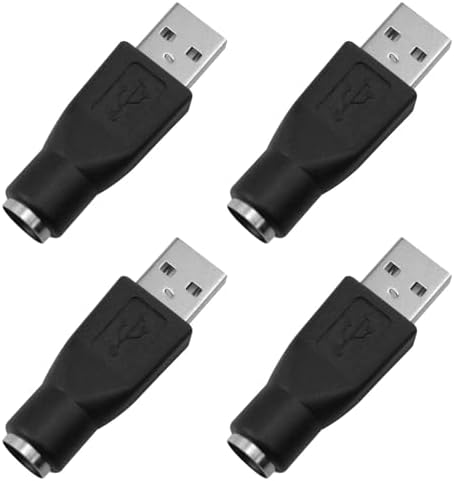 Amazon.com: Dsjnf USB to PS2 Adapter PS/2 Female to USB Male Converter ...