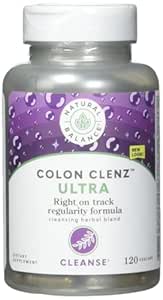 Natural Balance Ultra Colon Clenz, 120 Vegetarian Capsules : Amazon.in ...