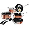 Amazon.com: Gotham Steel Stackable Pots and Pans Stackmaster 10 Piece ...