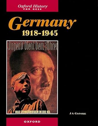Germany 1918-1945 : Cloake, J. A.: Amazon.de: Bücher