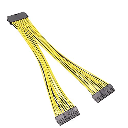 Amazon.com: Connectors 1pc 24Pin ATX PSU Y Adapter Cable 24 pin ...
