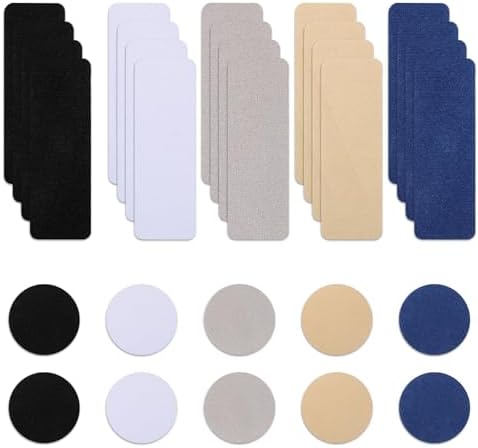 Amazon.com: FdcZeyxior 30 PCS Shoe Patches for Holes, Rectangular and ...