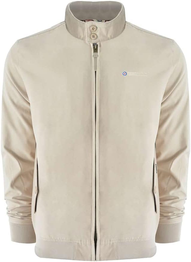 Lambretta Mens Stone Harrington Jacket S at Amazon Men’s Clothing store