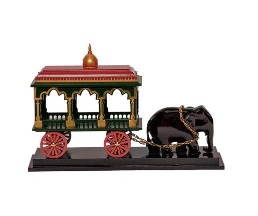 Buy Minicreature Rosewood Elephant cart Online at Low Prices in India ...