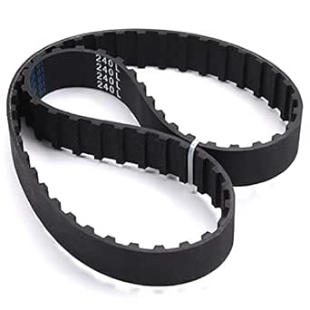 Heyiarbeit 240L Rubber Timing Belt 9.525mm Pitch 20mm Width Industrial ...