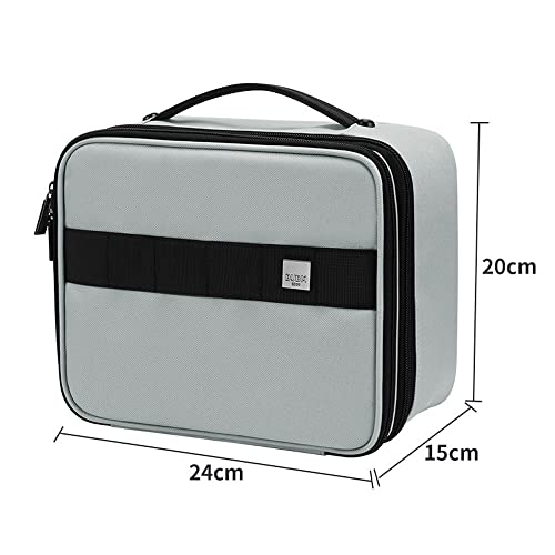 Hosoncovy Double Layer Projector Carrying Case Projector Travel Bag ...