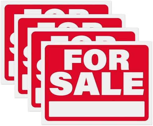 Amazon.com : For Sale Signs 12x9, Plastic Signs for Used Car, Trailer ...