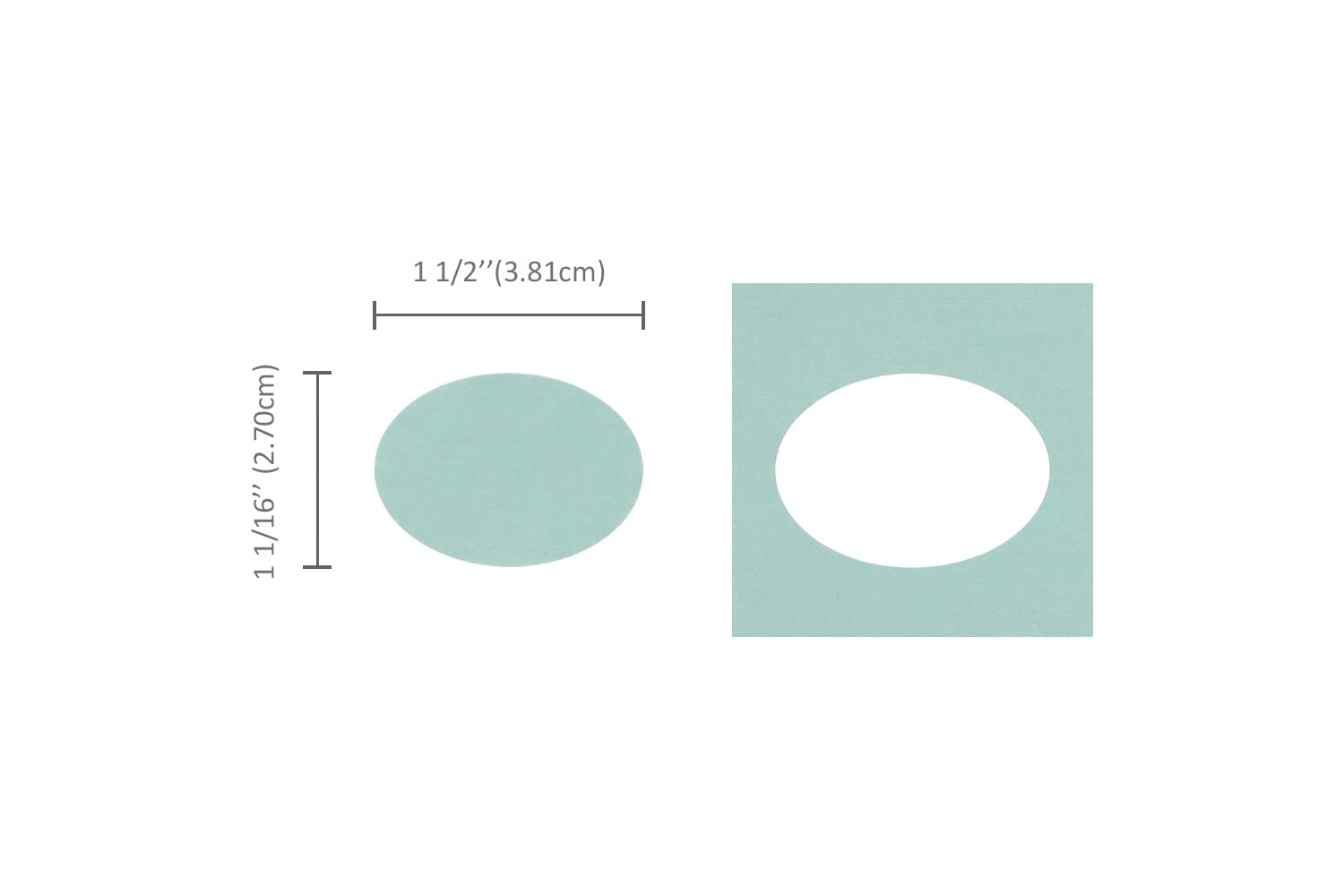 Snapklik.com : Bira Craft 1.5 Inch Oval, Easter Egg Punch, Lever Action ...