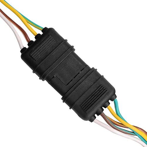 Snapklik.com : Seamaka 25ft 4 Wire 4 Pin Flat Wishbond Trailer Wiring ...