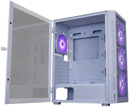 Amazon.in: Buy GALAX PC Case Revolution-06 (REV-06W) White Gaming ...