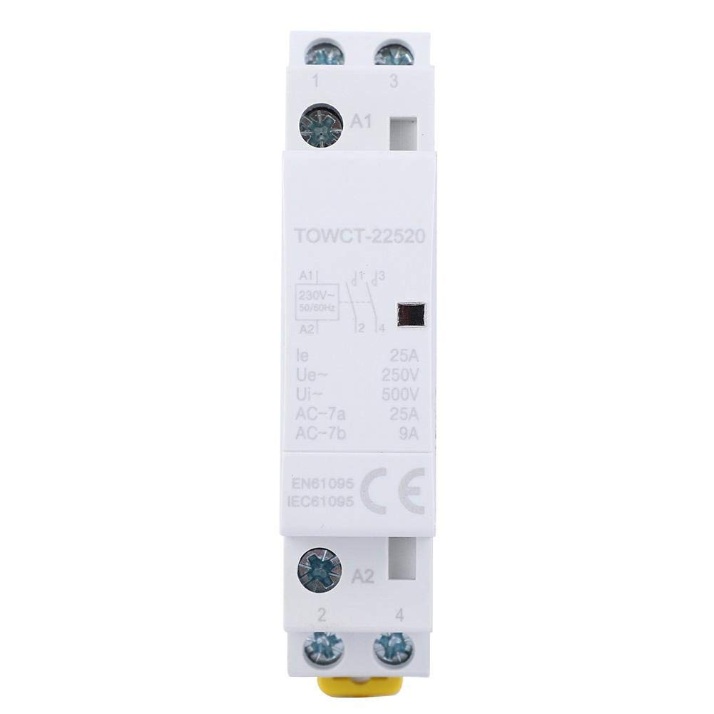 Ac Contactor Modular 2p 230 240v 25a Household Ac Contactor | Desertcart INDIA