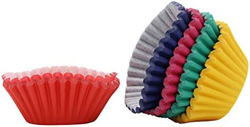 100 Mini Cupcake Cases Baking Muffin Cake for Birthday Party Wedding ...