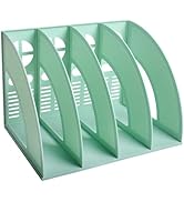 Elezeal A4 File Holder Magazine File Folder Desk Organizer ...