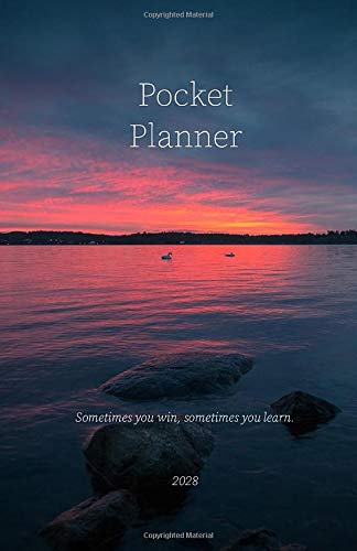 Pocket Planner 2028; Sometimes you win, sometimes you learn.: Calendar ...