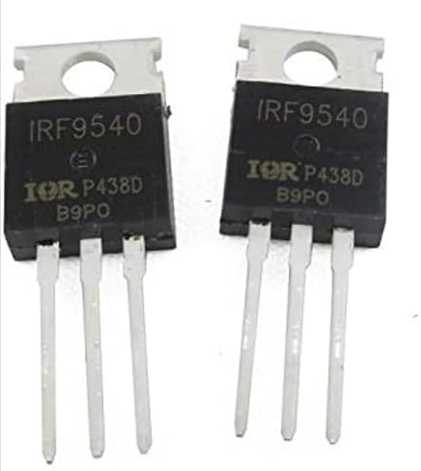 IRF9540- MOSFET Transistors | P-Type Power Mosfet 100v,19 Amp, Pack of ...