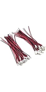 Amazon.com: JST 1.25mm 2/3/4 Pin Micro Electrical Male Connector with UL1571-26AWG 20cm Wire ...