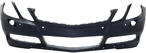 Amazon.com: For Mercedes-Benz E550 Bumper Cover 2010 11 12 2013 Front ...