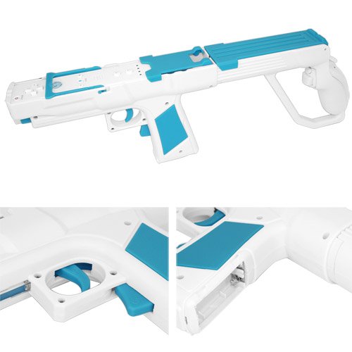 Amazon.com: Skque Motion Plus Rumble Blaster Light Gun with Ninteodo ...