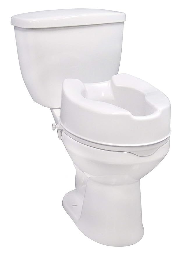 Mcp Commode Seat Riser Without Lid Toilet Seat Height Raiser 6 ...