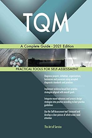 TQM A Complete Guide - 2021 Edition: Amazon.co.uk: The Art of Service ...