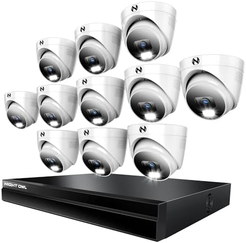 Amazon.com : Night Owl Power Over Ethernet 24 Channel NVR Video Home ...