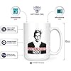 Amazon.com: Artisan Owl Notorious RBG - Ruth Bader Ginsburg Mug 15 oz ...